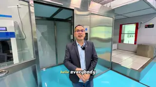 Integration FFU Horizontal Flow Fan Filter Unit for Desktop Can Be Mounted by Side