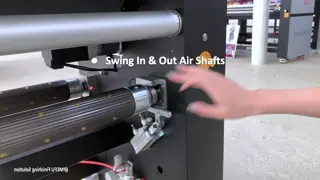 Temperature Control Board Lamination Machine Heat Assist Poster Laminator Showcase