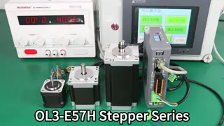 Lichuan DC OpenLoop Stepper Motor Driver Kit 0.12N.m 2Phase Nema17 OL3-E57H [42-40.57-64.60-112]产品视频