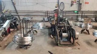 Barbed Wire Production Process Video 01