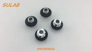 KM650808G01 Elevator Speed Encoder Roller Generator Friction Wheel D37.5 H30mm Elevator Spare Parts,