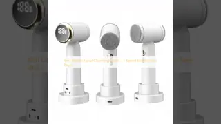 China IPX6 Waterproof 360° Rotation Electric Face Brush with Hot & Cold Compress for Advanced Skincare for sale