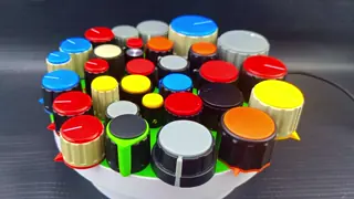 固形アルミ電子アクセサリーポテンチオメーターノブ ボリューム制御ノブ