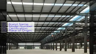 Steel Workshop High Strength Corrosion Resistant Large Span