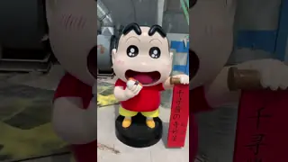 China Factory Custom Modern Design Famous Indoor Interior Fiberglass POP Mart Sculpture Resin for Indoor Home Decor Customized Size for sale