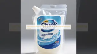High-Barrier Materials Stand-Up Laundry Detergent Packaging Pouch