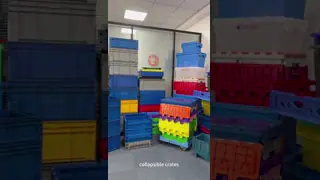 Why Collapsible Plastic Crates and Plastic Crates With Lid Are Top Choices for Export Warehouses