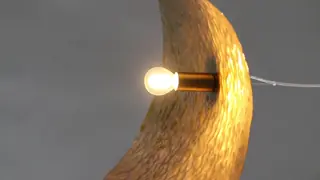 China 24V 3500K Champagne Gold Glass Custom Chandeliers Soft Brightness for sale