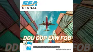 air cargo from to USA for general goods EXW FOB DDU DDP ensuring and timely delivery solutions