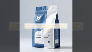 Triple-Layer Defense System Pet Food Packaging Pouch with Oxygen Barrier and Moisture Barrier for Premium Pet Nutrition