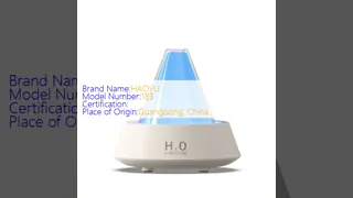 Rainbow Aroma Diffuser Silent Humidifier