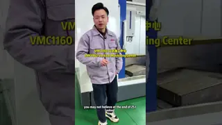 VMC1160 Vertical Machining Center  A helpful assistant for financial fortune #machine #cncmill #cnc