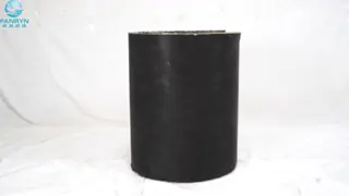 NEW-rockwool blanket with black fiberglass tissue