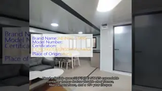 China Expandable Container House with Q235B/Q345B Steel Frames, 15mm Fiber Cement Floor, and 15+ Year Lifespan for sale