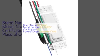 010V Dimmer Switch Smooth Lighting Control