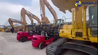 Used Excavators Sunight Yard