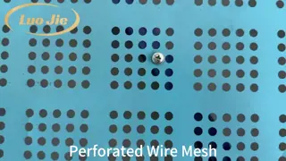 China Durable Perforated Mesh Sheet For Filtration Decoration And Security for sale