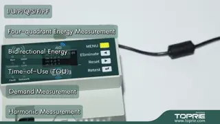 CE ROHS Energy Meter Modbus Din Rail Three Phase RS485 Electrical Meter Power Consumption Monitor