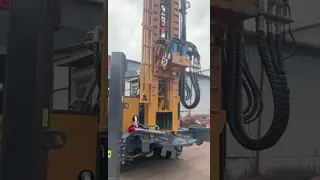 Deep Water Well Drilling Rig 1000m Pneumatic Power