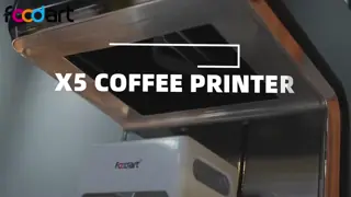 China ODM Latte Art Coffee Printing Machine 100x100mm 220V 60W for sale
