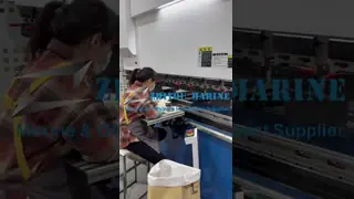 Bending machine processed parts