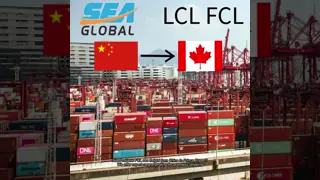 China FCL Sea Freight from China to Prince Rupert, Canada with 24/7 Online Support, DDU/DDP/DAP/EXW/CIF/FOB Trading Terms, and Available Insurance Option for sale