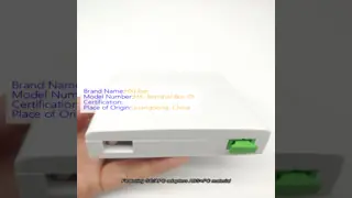 China 2 Port Ftth Fiber Optic Termination Box SC/APC Adapter Fiber Termination Boxes for sale