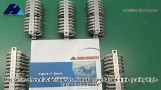 JGX-0480A-37A Customized Steel Wire Rope Vibration Isolator for Precise Vibration Control Solutions