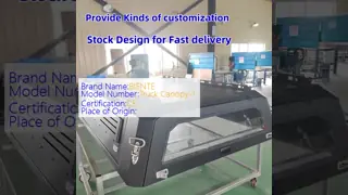 China 4x4 Pickup Truck Topper Camper Easy Installation For FORD F150 RANGER for sale