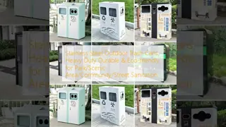 Durable Outdoor Trash Cans