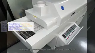 Small Vertical SMT Reflow Oven for Electronics CHM-F830 Hot Air Soldering Machine PCB Assembly