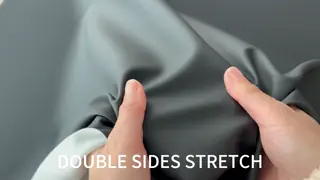 China Elastic Rexine Leather SEMI PU BI-ELASTIC for Bike Seat Covers - Custom Colors for sale