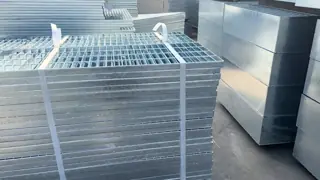 China Galvanized 304/316 Stainless Steel Bar Grating - High-Load-Bearing Metal Grating for Industrial Use for sale