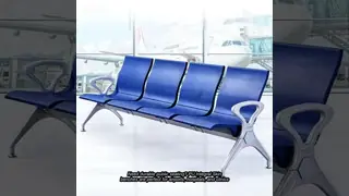 PU Integral Skin Public Bench Seating – Airport Lobby Waiting Chairs, Hospital & Clinic Waiting Room Benches, Public Row Seats
