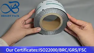 aluminum foil roll film for freeze-dried lactic acid bacteria powder