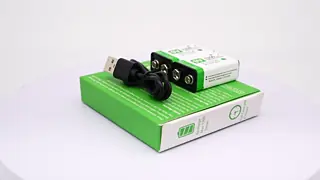 China 1100mAh 9V Lithium Rechargeable Battery Pack USB-C For Power Tools And Home Appliances for sale