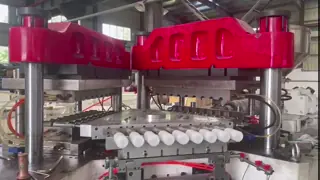 China Automatic IBM Injection Blow Molding Machine For Beverages PP PC PE Bottle Production Manufacturer for sale