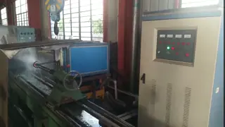 horizontal long shaft surface hardening machine 300KW