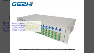 Benchtop Rack Mounted 16 Pairs 1x2 Optical Switch Equipment