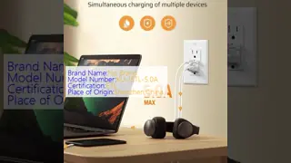 USB C Outlet With Night Light