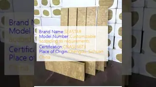 China Fireproof Rock Wool Board 30mm-150mm Thickness for Thermal Insulation for sale