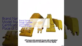 Factory Direct Sale Customized OEM Heavy Duty Long Reach Excavator Boom 15m-22m Extended Arm Demolition Deep Digging Attachment
