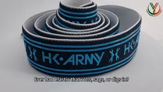 See Why Choose Durable OEM Elastic Fabric Band BV Colored Elastic Bands For Sewing