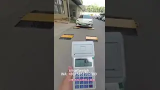 China Rugged L Series Portable Axle Weighing Scales 10T - 50T Capacity Mobile Vehicle Scales for sale