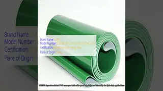 China Impact Resistant PVC Light Duty Conveyor Belt With Good Elasticity for sale