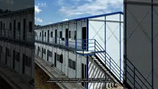 Factory-Direct Mobile Container & Color Steel Board Houses | Construction Site Worker Dormitories