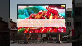 China P6 Outdoor LED Digital Display Board 6mm Pixel Pitch IP65 Rated 5000:1 Contrast Ratio for sale