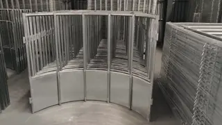 China Cutomized Metal Hay Feeder Animal Feeders Cattle / Deer / Horse / Sheep Hay Feeder for sale