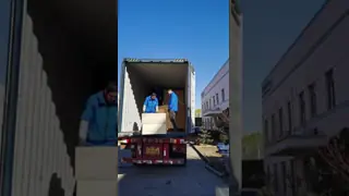 Kolon's advanced KL-360 premium touchless car wash machines are loaded and shipped to Russia!
