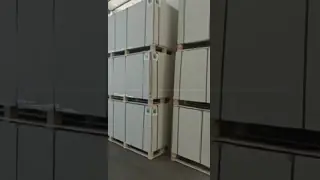 China Customized High Stength Gypsum Board Pallets 1200*2500*12.5mm Fireproof Moisture-proof Fiberglass Mat Gypsum Board & Accessory for the gypsum Board Ceiling & Drywall Partition for sale